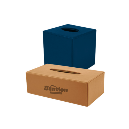 Custom Leather Tissue Boxes - Branded & Luxury Tissue Holders – Tellurian