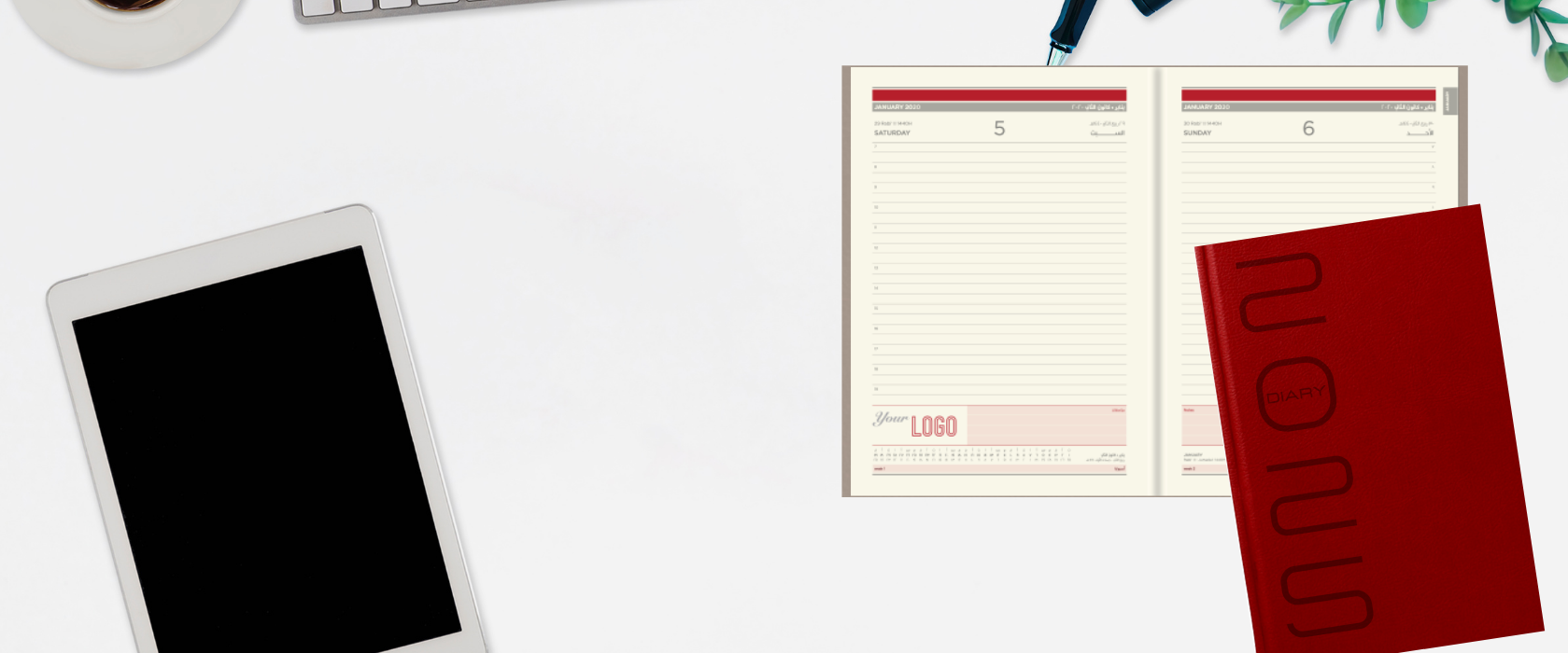 Custom 2026 Diaries & Planners - Branded Agendas for Business – Tellurian